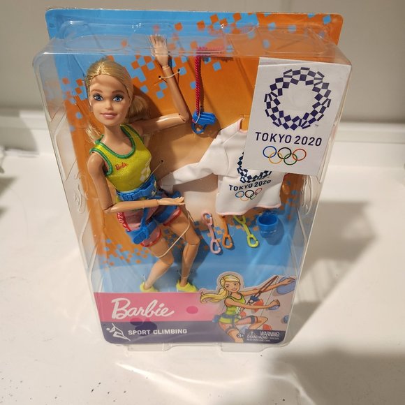 Barbie | Toys | Nib Barbie Tokyo 220 Olympic Games Sport Climbing Doll ...